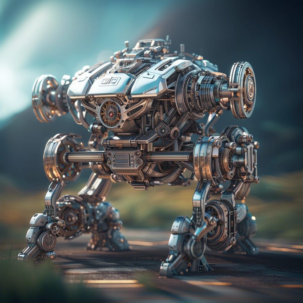 Robot - AI Generated Artwork - NightCafe Creator