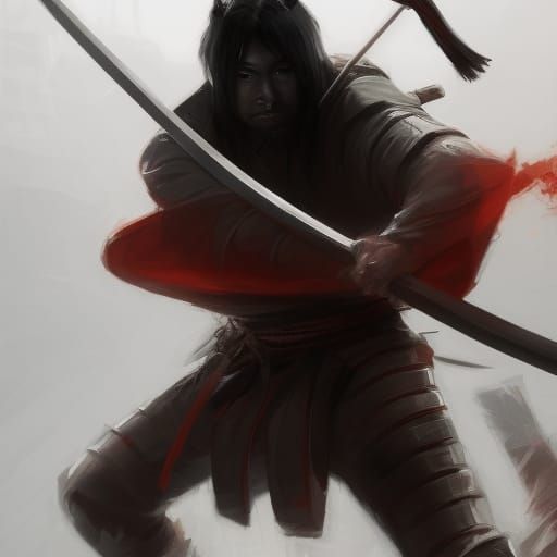 Samurai - AI Generated Artwork - NightCafe Creator
