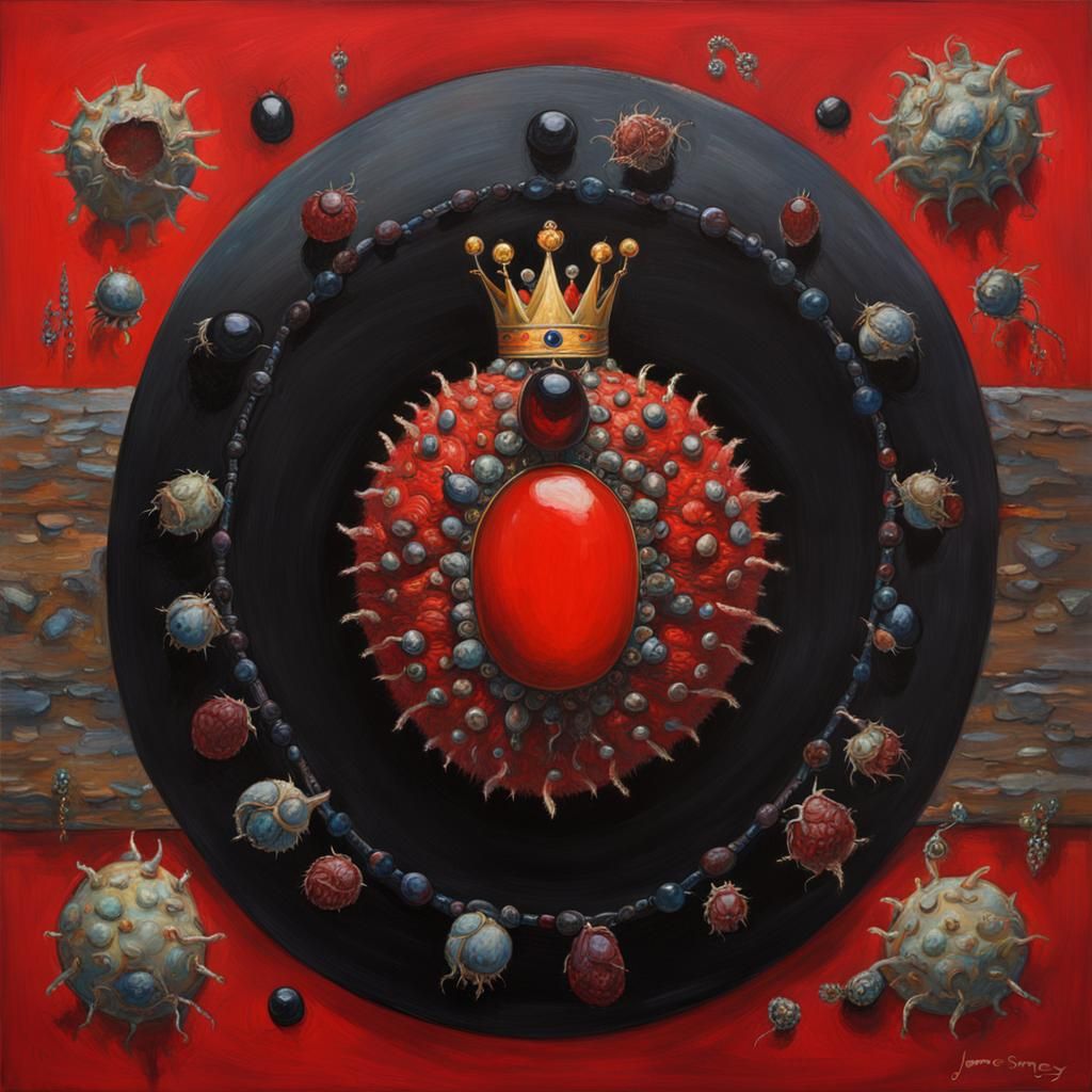 The Protist Queen - AI Generated Artwork - NightCafe Creator