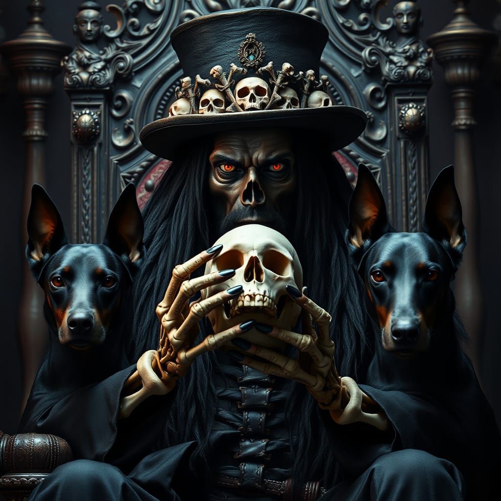 Voodoo Priest with Bokor and Voodoo