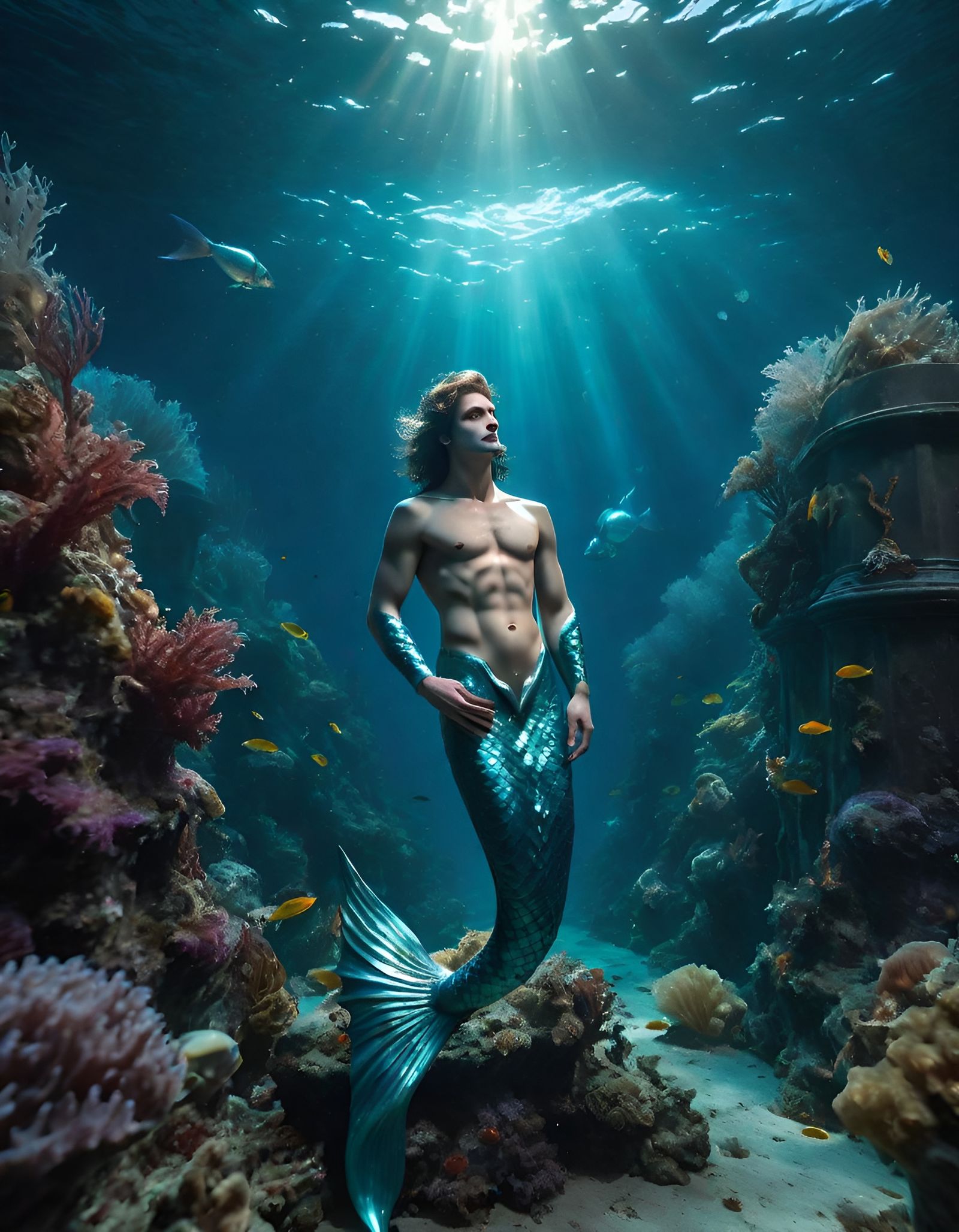 Merman - AI Generated Artwork - NightCafe Creator