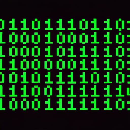 Binary - AI Generated Artwork - NightCafe Creator