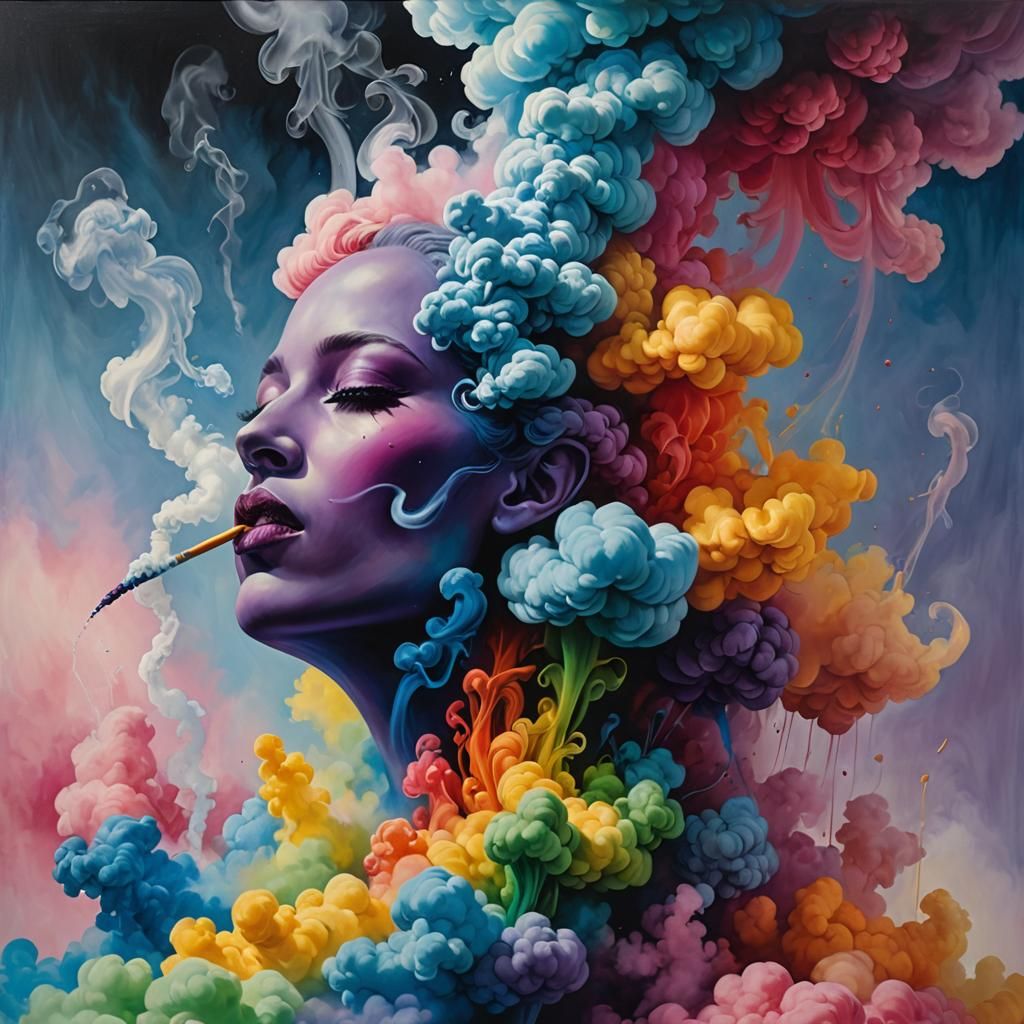 "Take a Drag" - AI Generated Artwork - NightCafe Creator