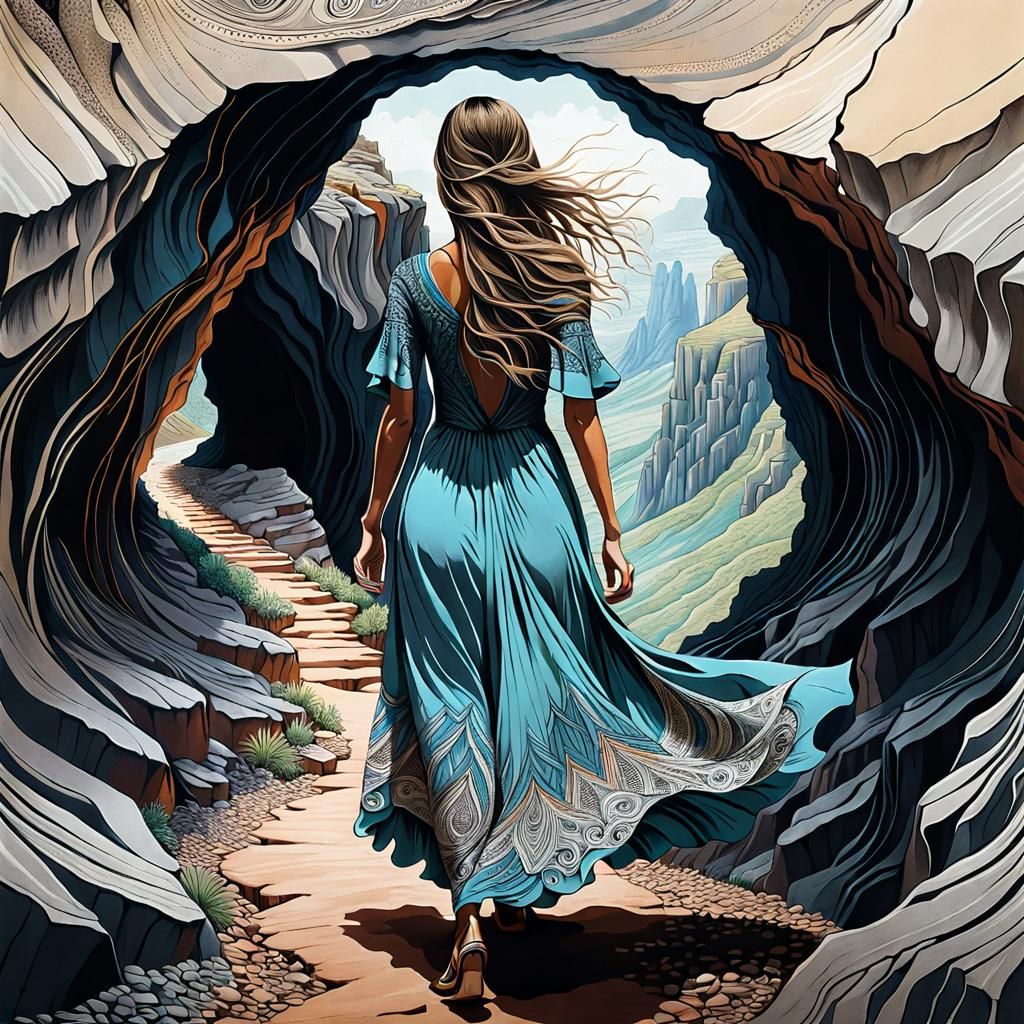 Cliff Walker - AI Generated Artwork - NightCafe Creator