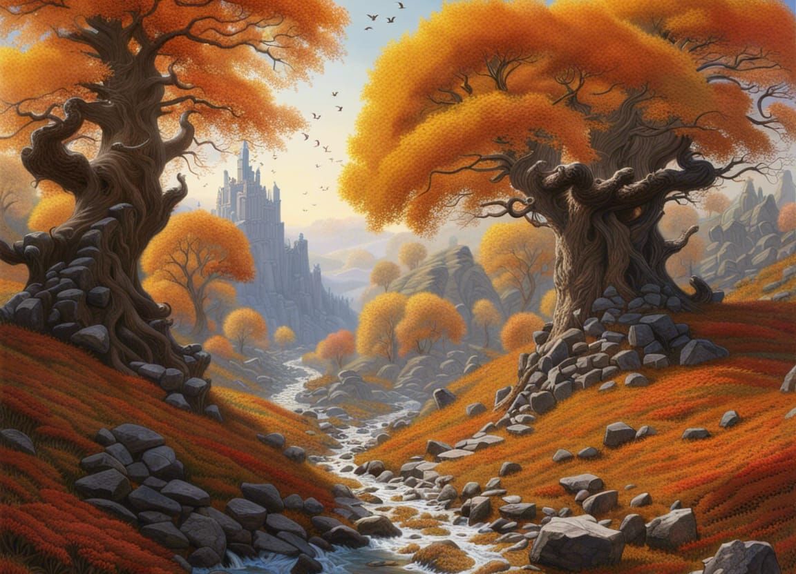 Autumn - AI Generated Artwork - NightCafe Creator