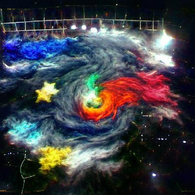 Cyclone of Stars and Colors - AI Generated Artwork - NightCafe Creator