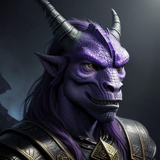 Amethyst Knight - AI Generated Artwork - NightCafe Creator