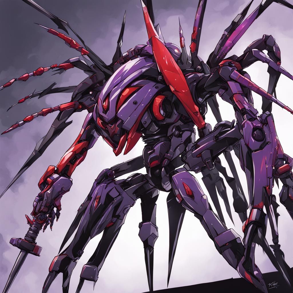 Purple nightmare - AI Generated Artwork - NightCafe Creator