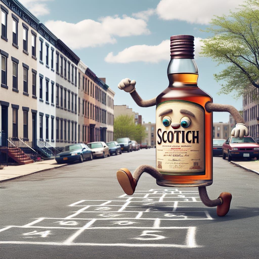Scotich Hopscotch - AI Generated Artwork - NightCafe Creator