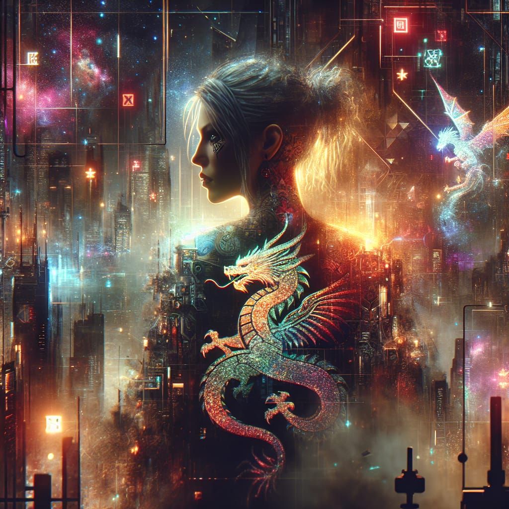 Shadowrun: Dreaming in the matrix - AI Generated Artwork - NightCafe ...