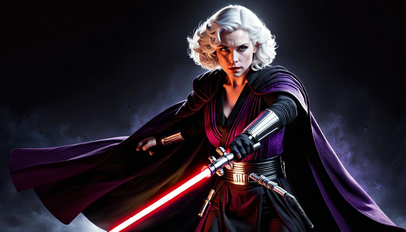 Darth T'Pana Silverstone, Sith Lady #2 - AI Generated Artwork ...