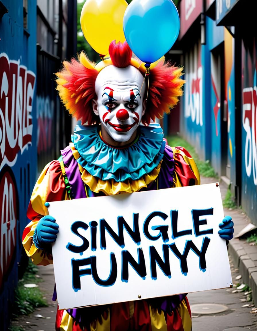 clown - AI Generated Artwork - NightCafe Creator