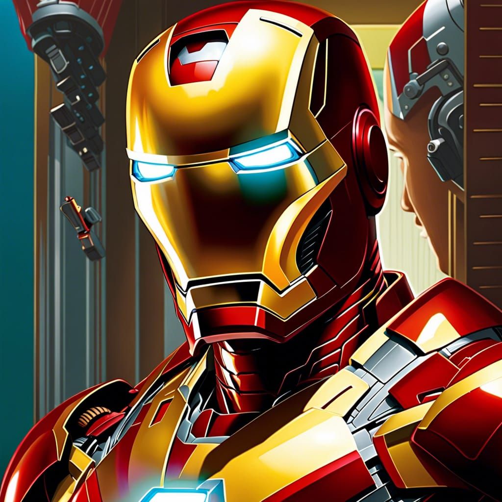 Iron Man - AI Generated Artwork - NightCafe Creator