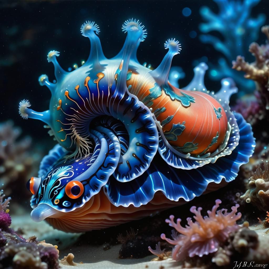 Sea Slug - AI Generated Artwork - NightCafe Creator