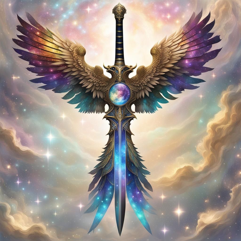 Space bird sword - AI Generated Artwork - NightCafe Creator