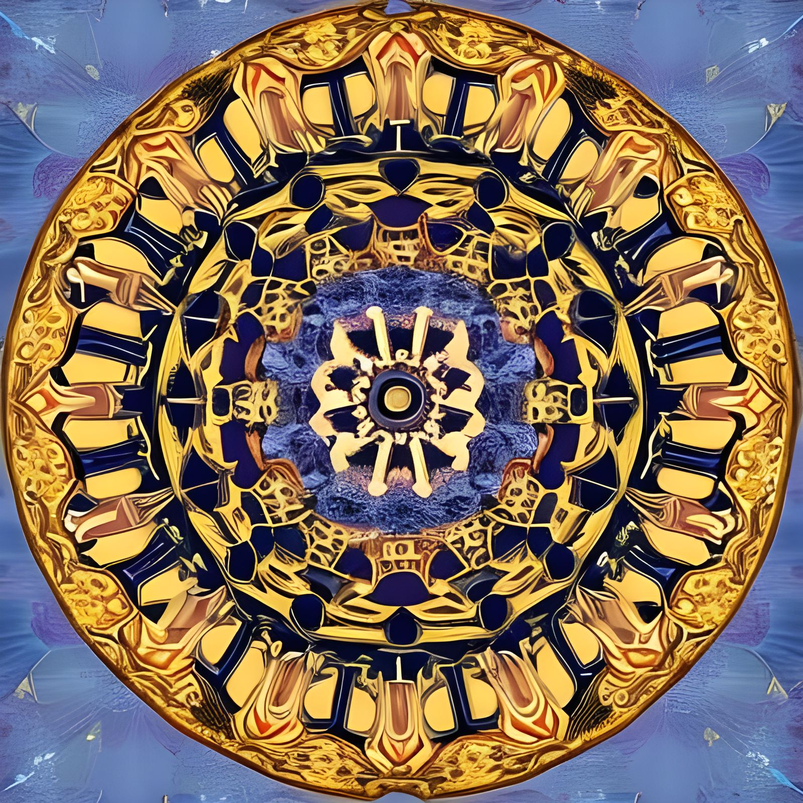 Maya mandala - AI Generated Artwork - NightCafe Creator