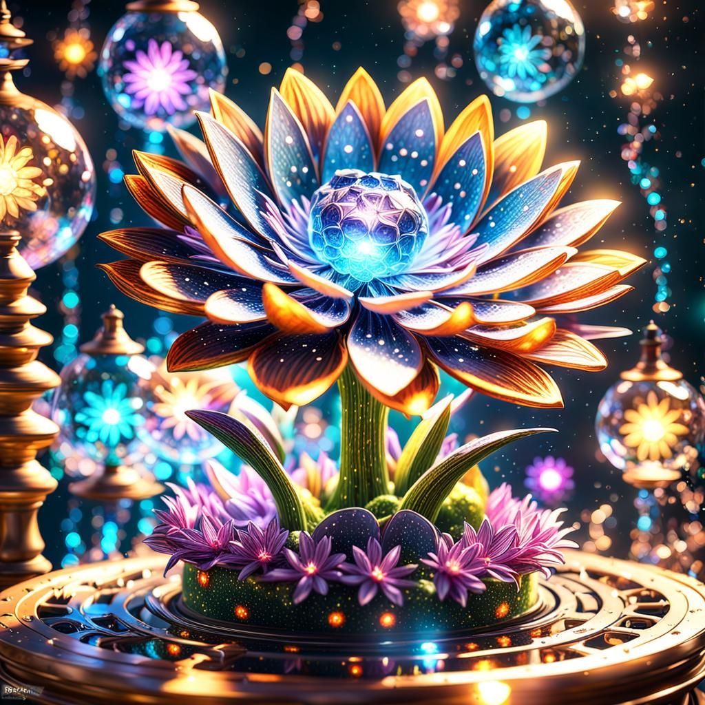 𝓜𝓪𝓰𝓲𝓬 𝓕𝓵𝓸𝔀𝓮𝓻 🌸 - AI Generated Artwork - NightCafe Creator