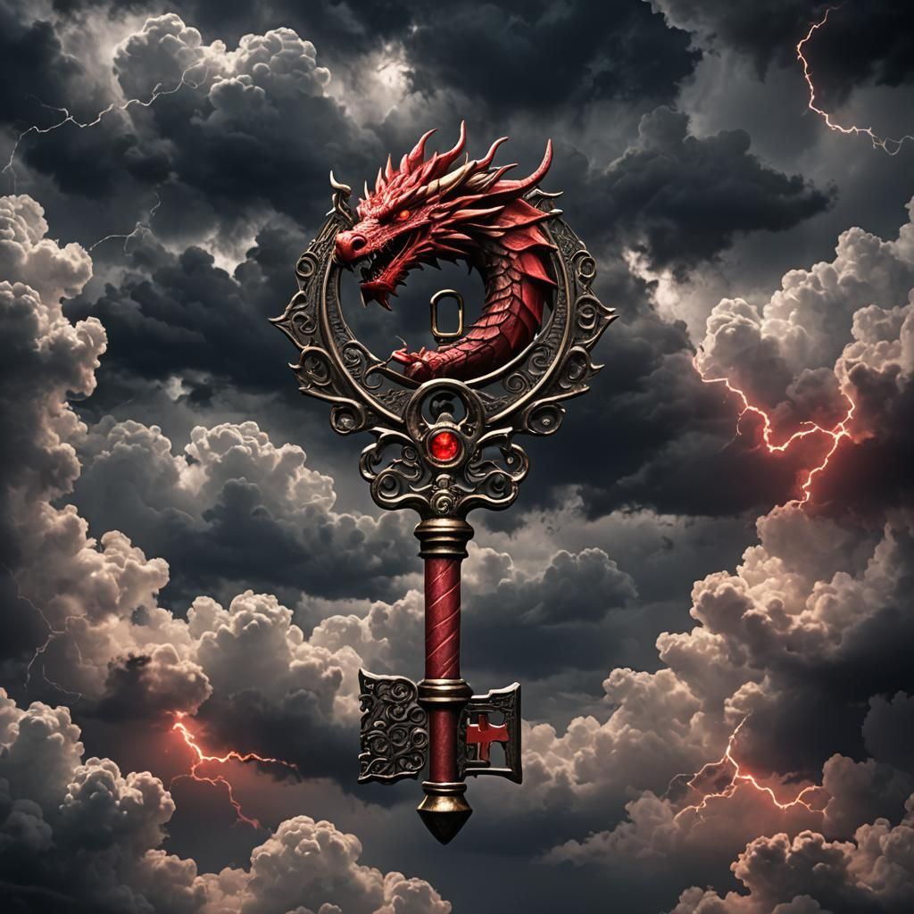 Dragon Key - AI Generated Artwork - NightCafe Creator
