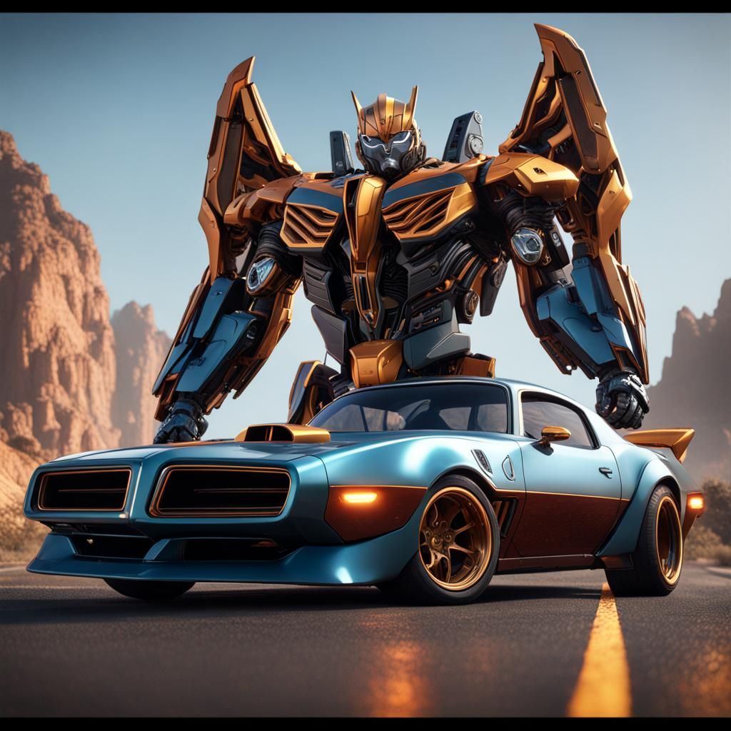 The Auto-bot Transformer - AI Generated Artwork - NightCafe Creator