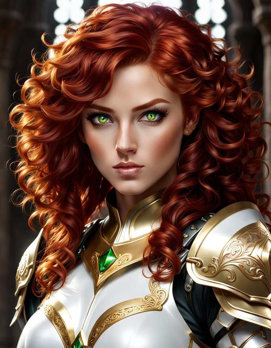 Scarlet Paladin - AI Generated Artwork - NightCafe Creator