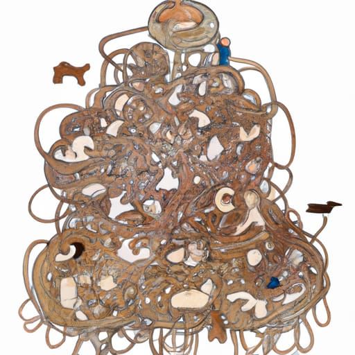 human spaghetti 000902 - AI Generated Artwork - NightCafe Creator