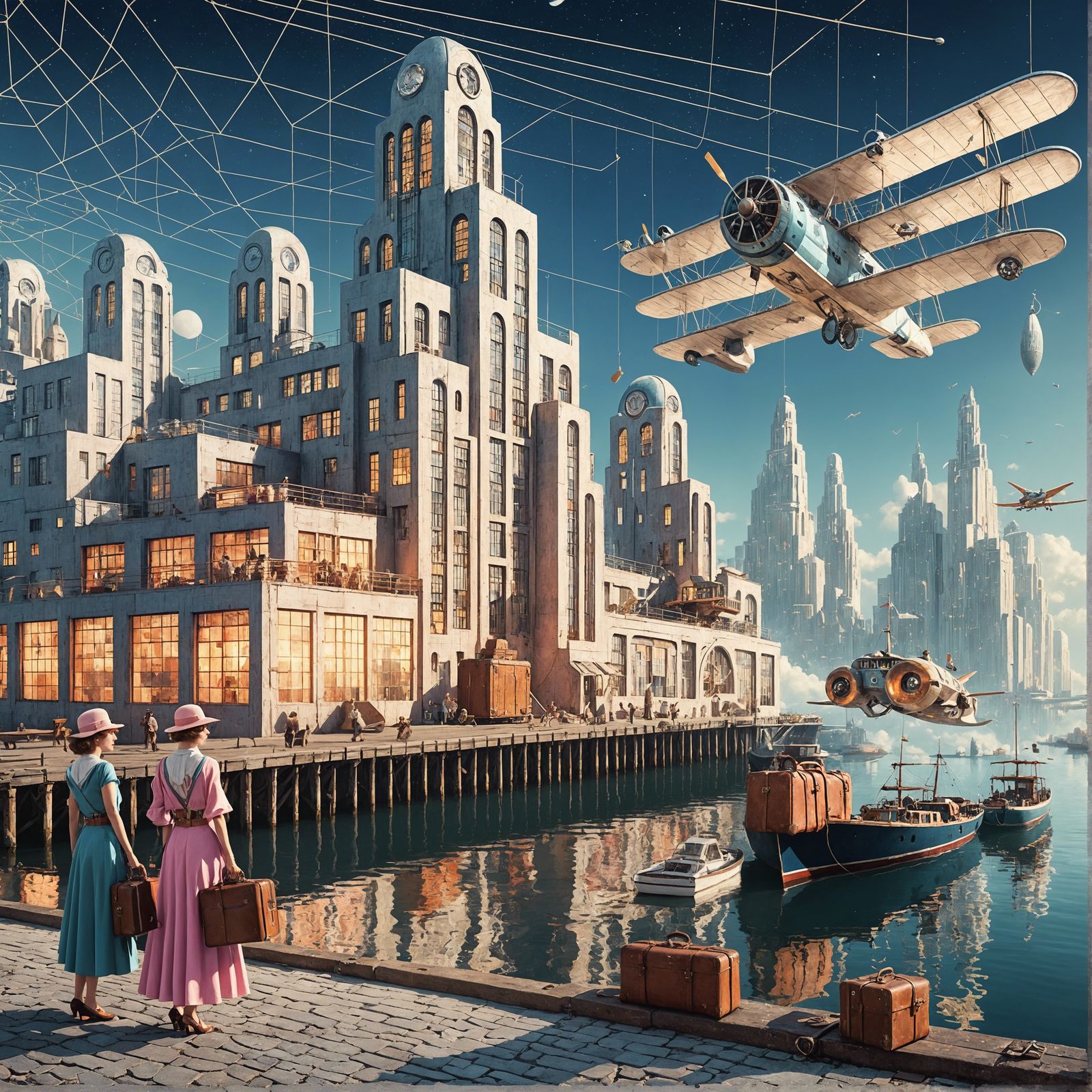 The Travellers - AI Generated Artwork - NightCafe Creator