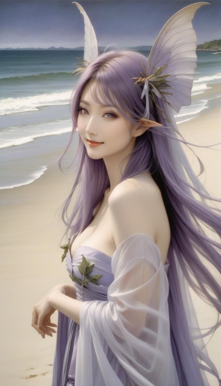 Beach Elf - AI Generated Artwork - NightCafe Creator