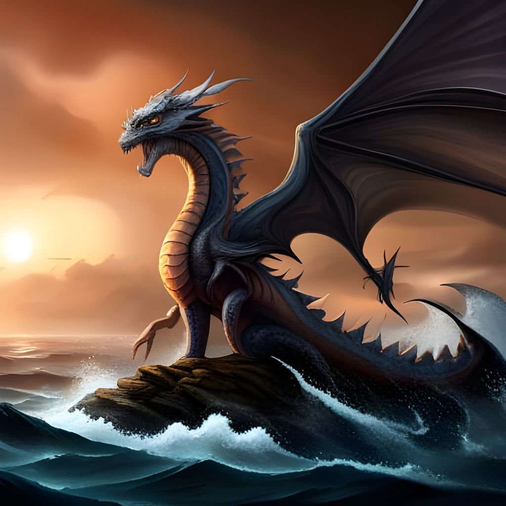 The Progenitor Dragon Tiamat - AI Generated Artwork - NightCafe Creator