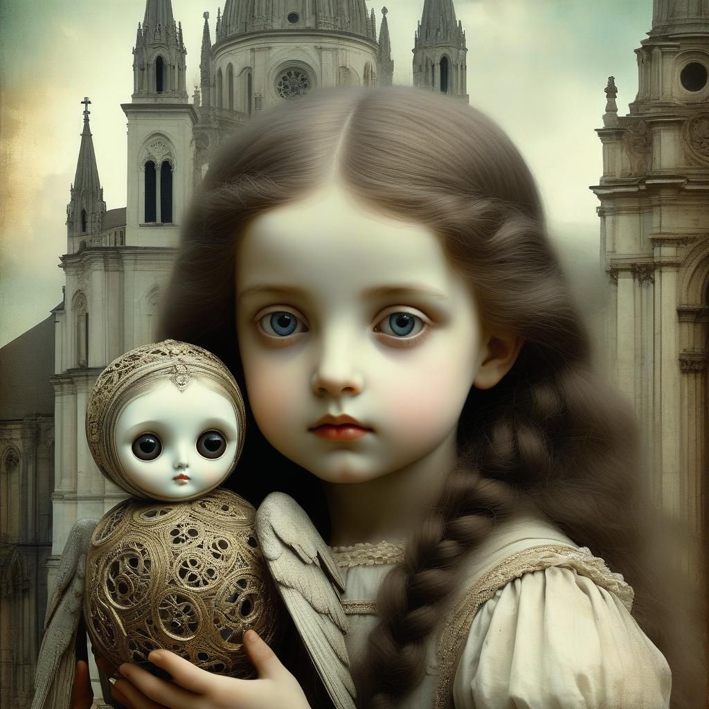 Little Girl - AI Generated Artwork - NightCafe Creator