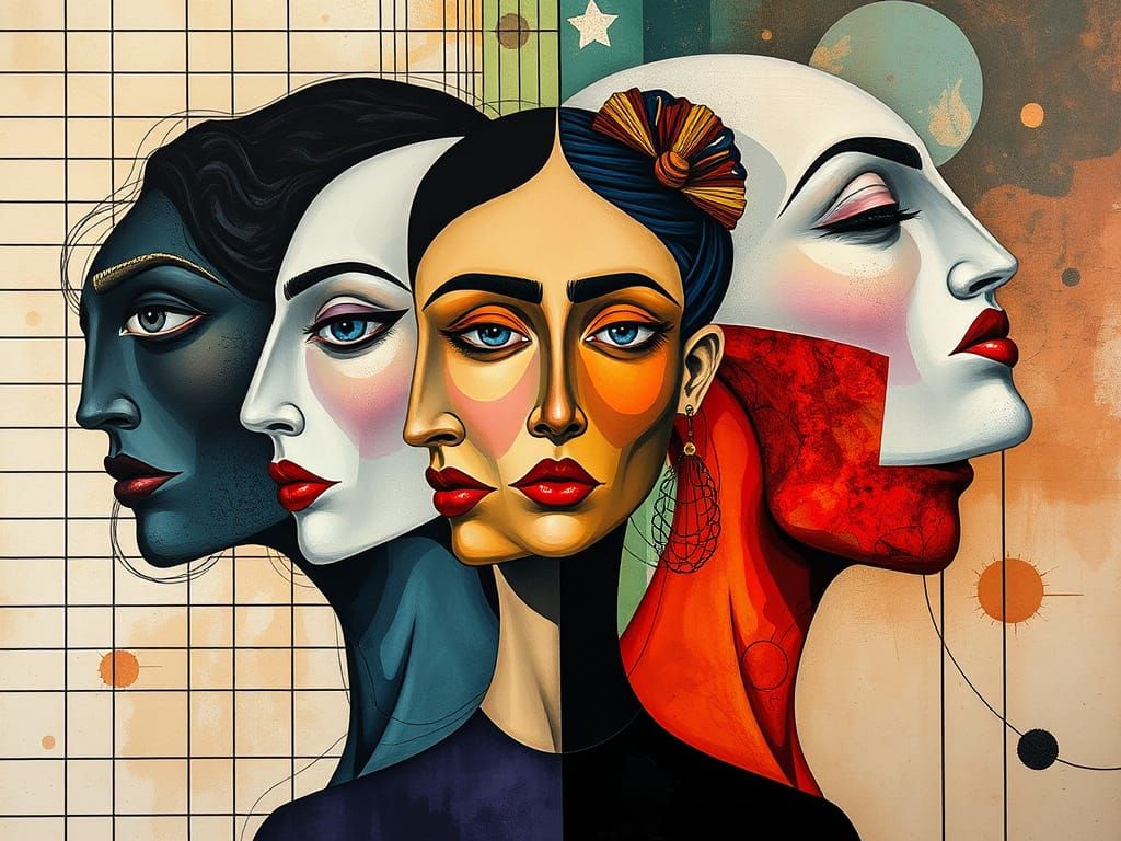 Wearing a Masque of False Bravado - Wearing a Masque of Fals...