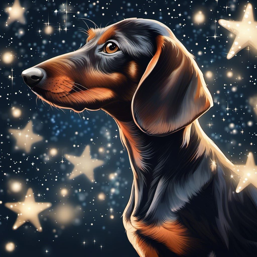 A beautiful French Wiener dog - AI Generated Artwork - NightCafe Creator
