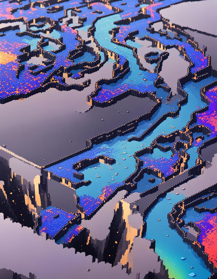 ASCII art style, - AI Generated Artwork - NightCafe Creator