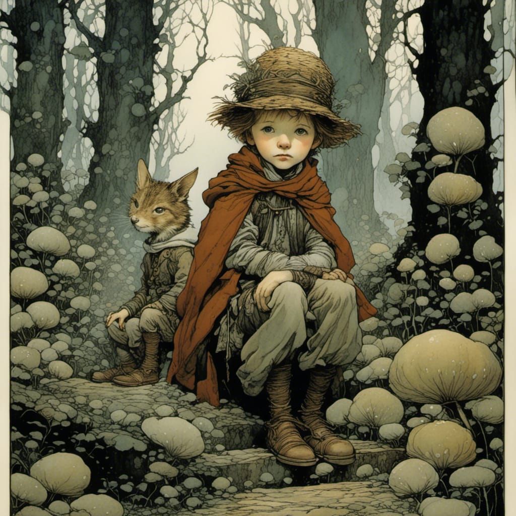 the little stubborn one, by Posuka Demizu, Arthur Rackham and Tony ...