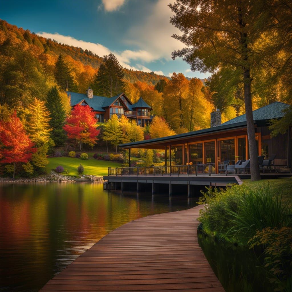 Summer Says Goodbye - AI Generated Artwork - NightCafe Creator