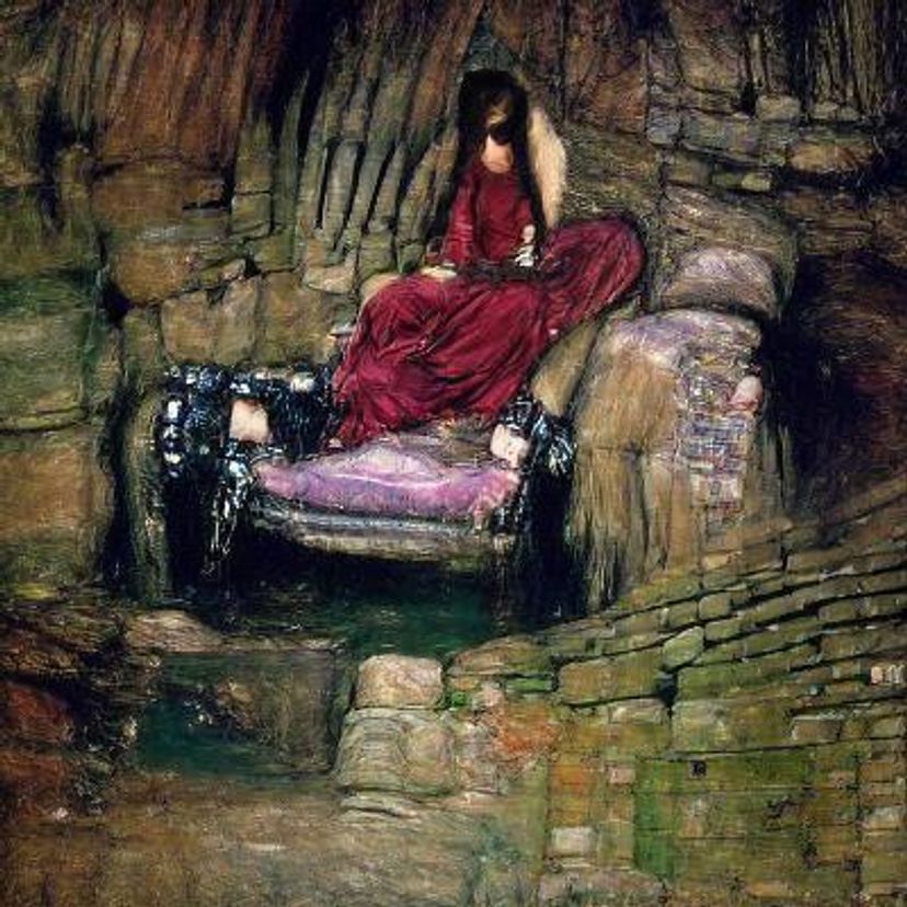 Persephone, john william waterhouse - AI Generated Artwork - NightCafe ...
