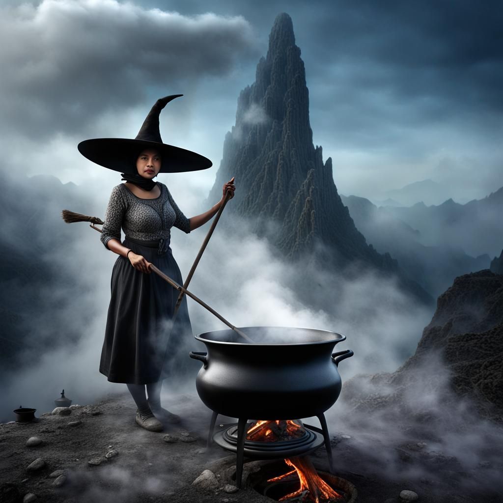 Stirring the pot - AI Generated Artwork - NightCafe Creator