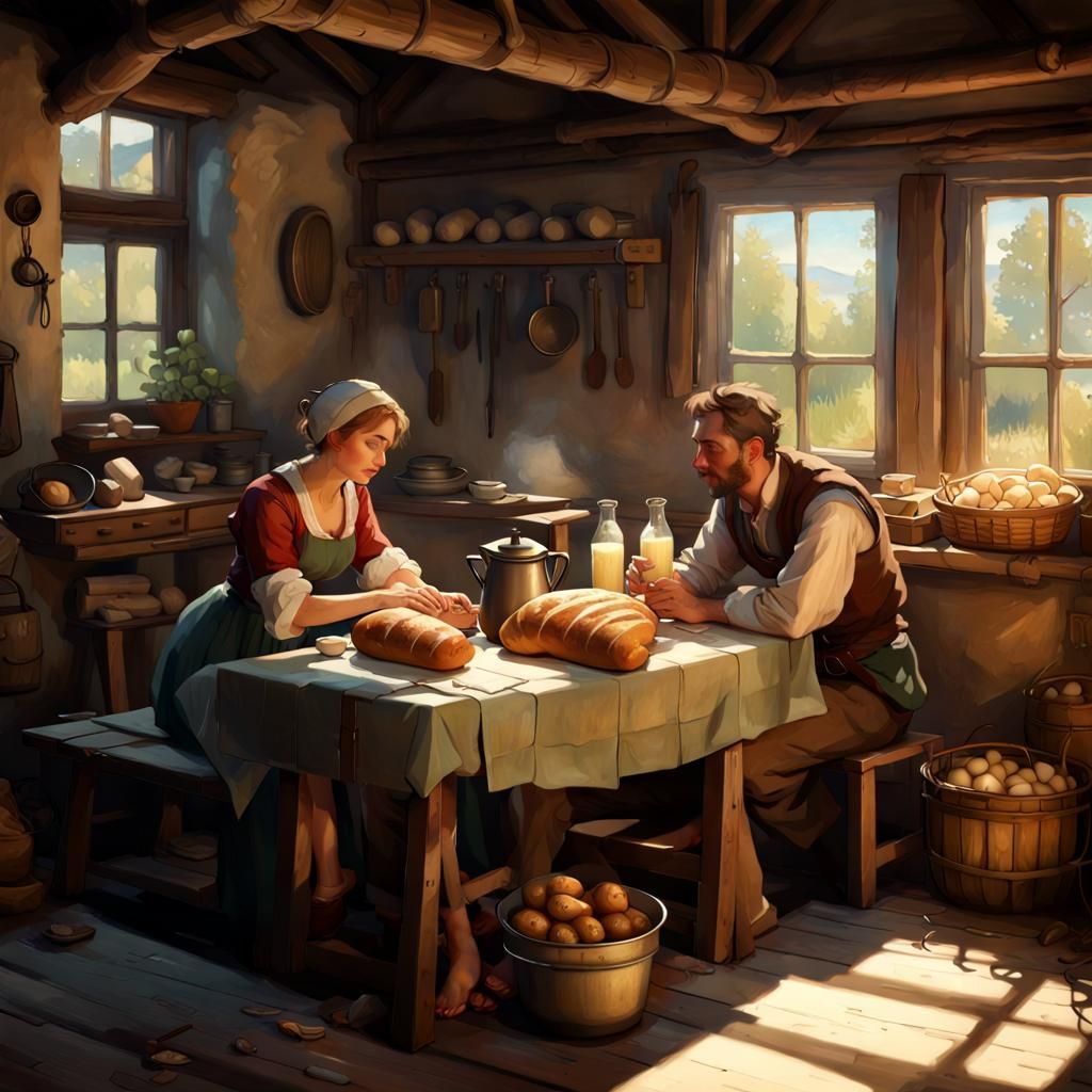 "life on a farm" - AI Generated Artwork - NightCafe Creator