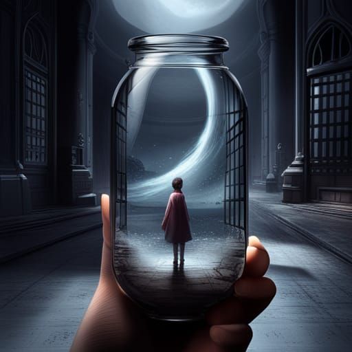 Memory in a jar - AI Generated Artwork - NightCafe Creator