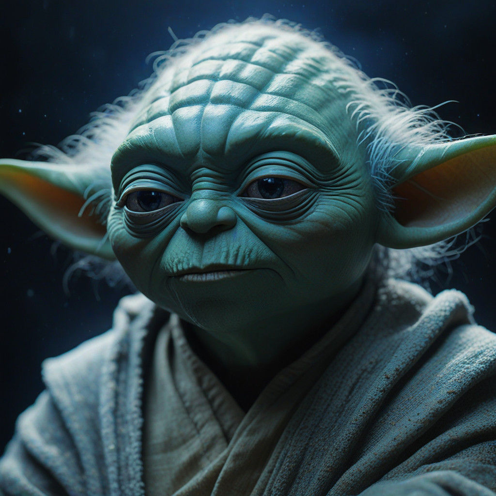 Portrait of Yoda - Portrait of Yoda