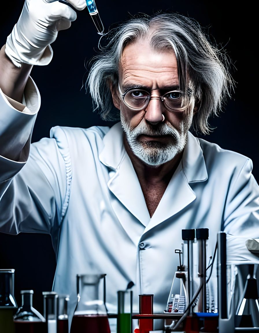 Mad Scientist 4 - AI Generated Artwork - NightCafe Creator