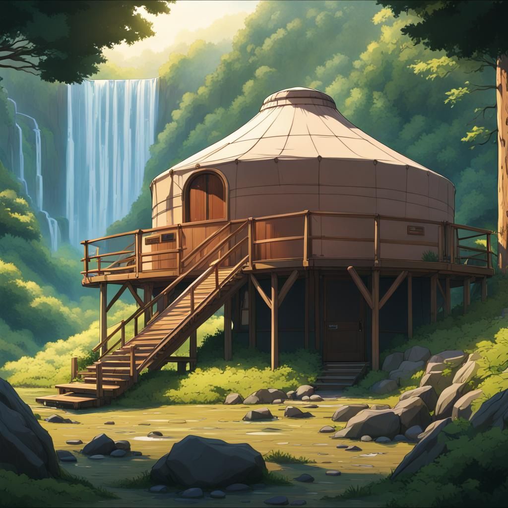 Yurt - AI Generated Artwork - NightCafe Creator