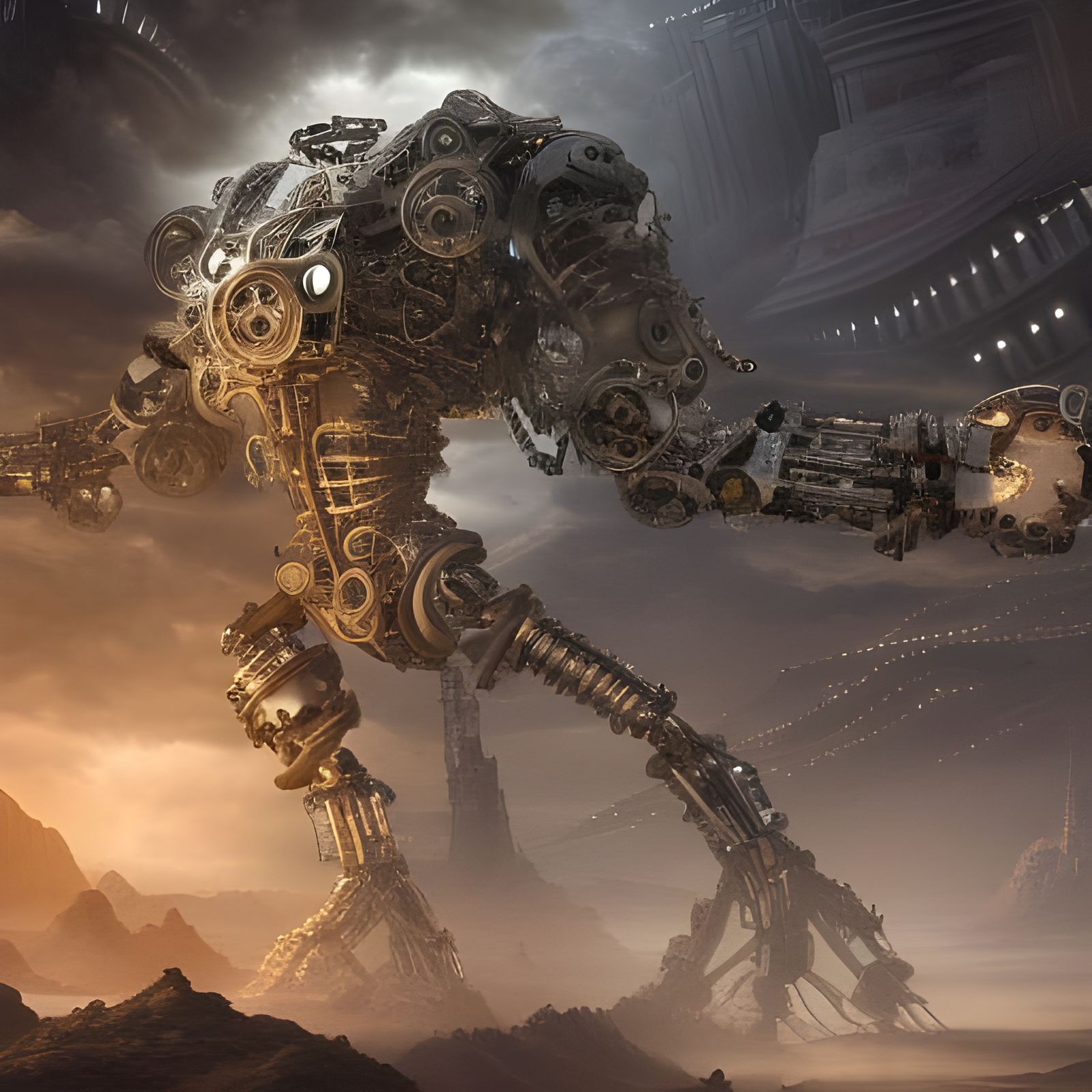 Creating a living mechanical being - AI Generated Artwork - NightCafe ...