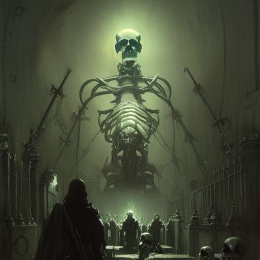 Death Forging - AI Generated Artwork - NightCafe Creator