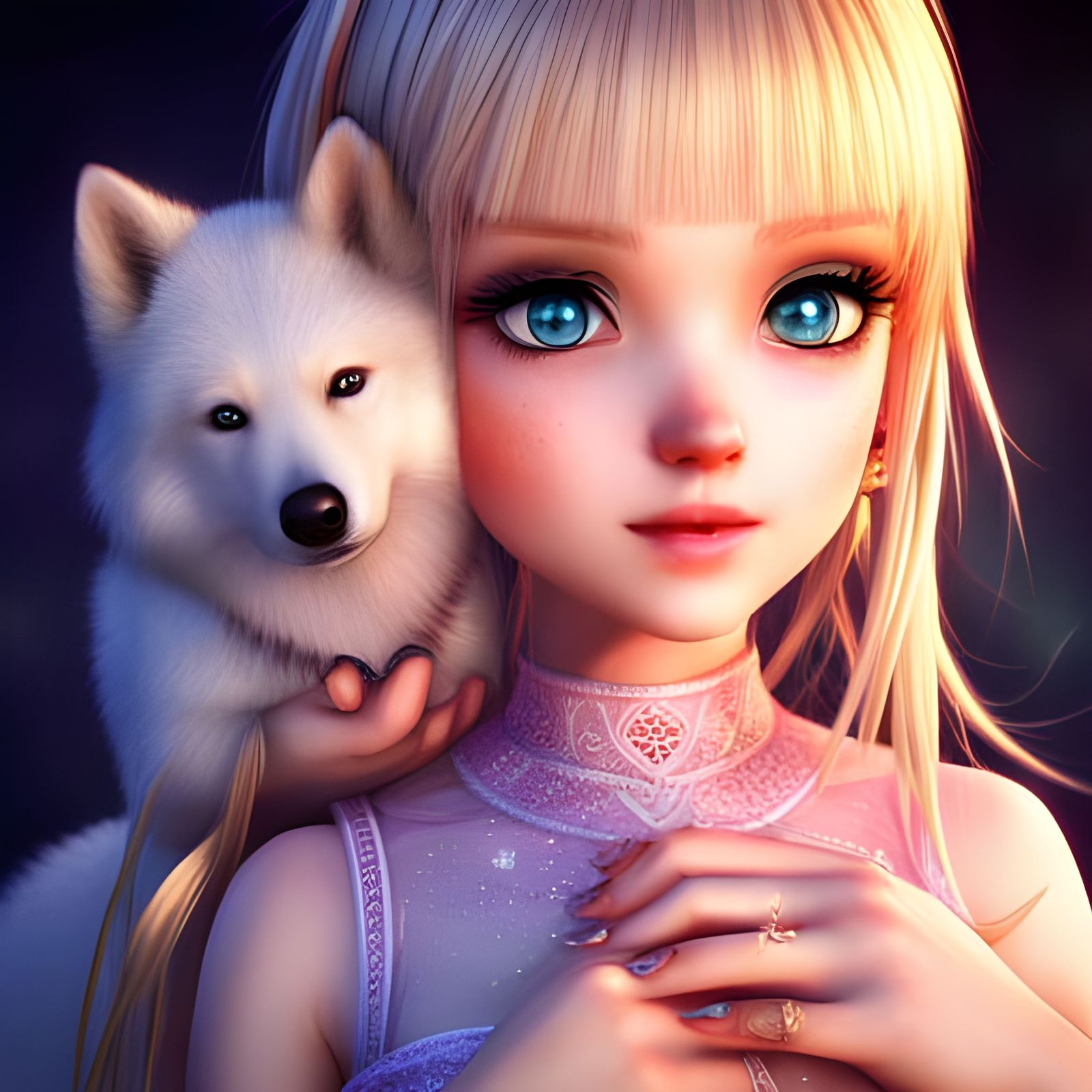 Cute .. - AI Generated Artwork - NightCafe Creator