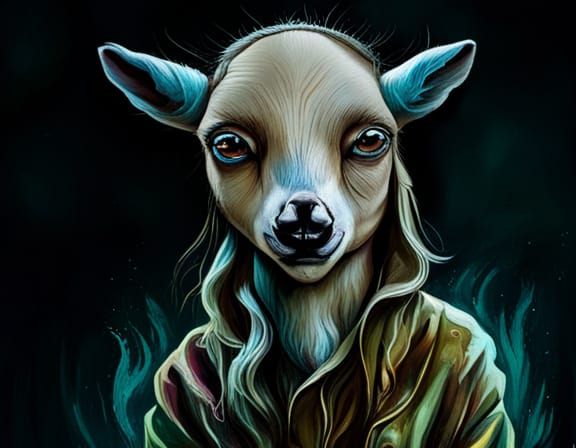 The Fawn from Pan's Labyrinth movie. - AI Generated Artwork - NightCafe ...