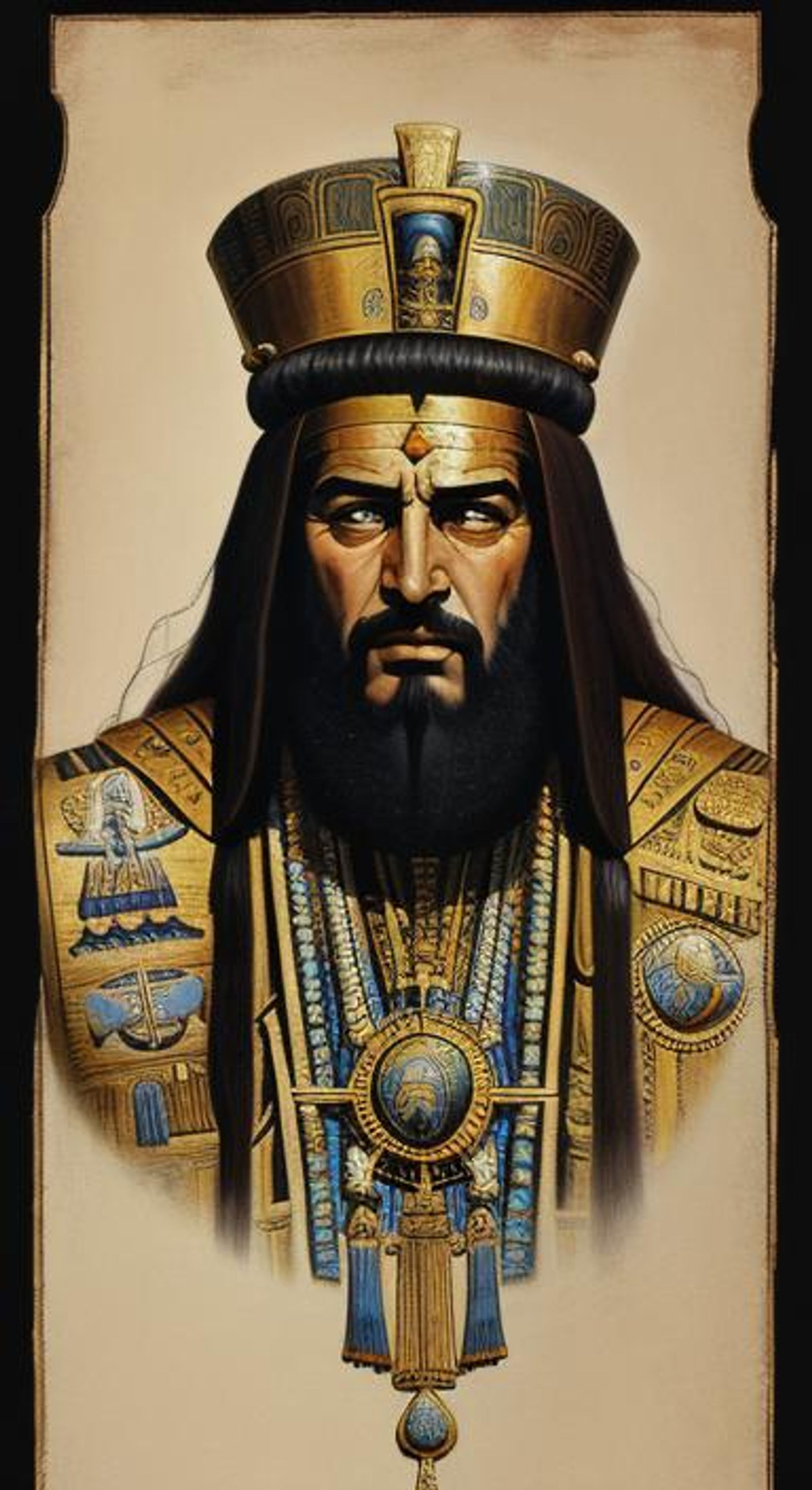 high priest Serapis Bey - AI Generated Artwork - NightCafe Creator