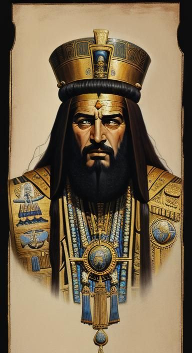 high priest Serapis Bey - AI Generated Artwork - NightCafe Creator