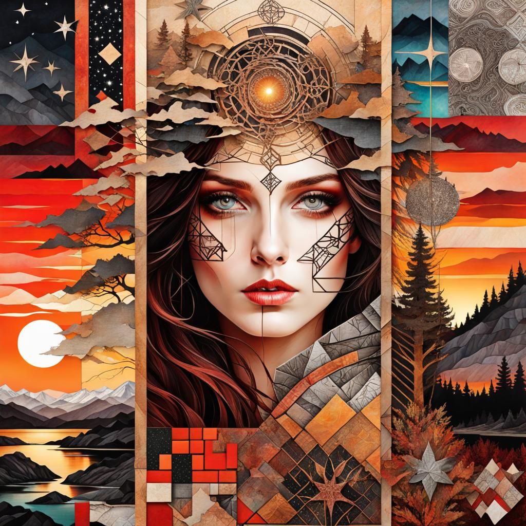 Collage - AI Generated Artwork - NightCafe Creator