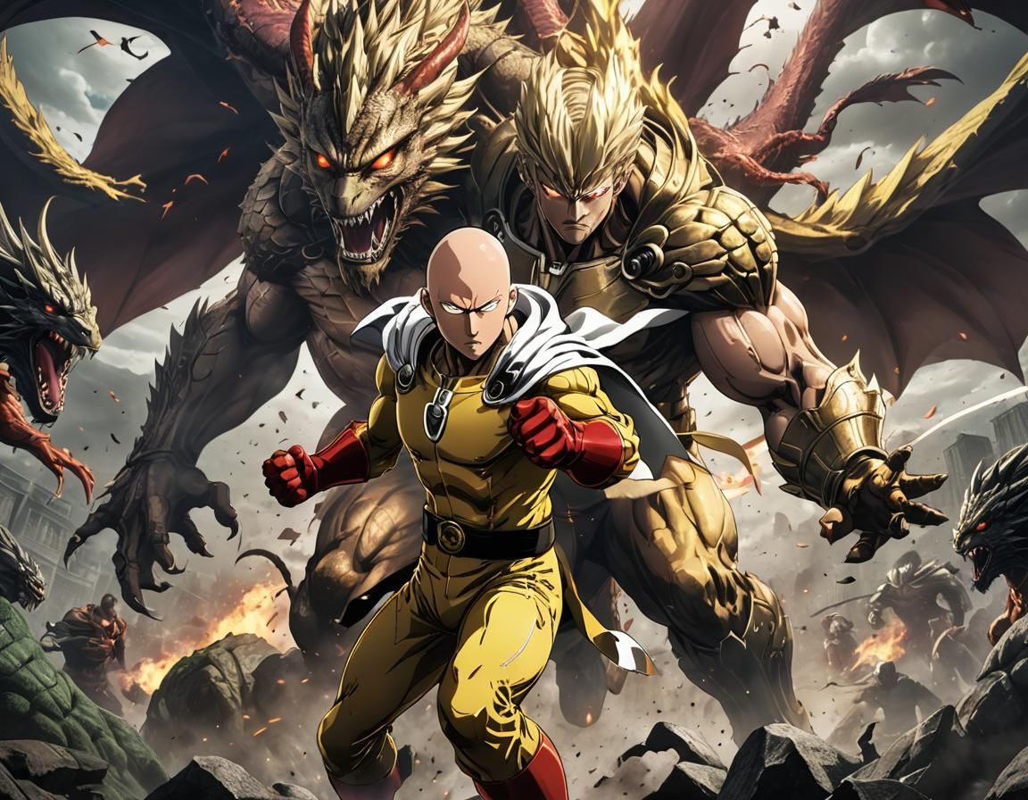 Anime Villain Showdown - AI Generated Artwork - NightCafe Creator