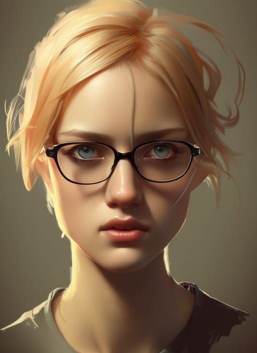 Warm Light, Cold Stare - AI Generated Artwork - NightCafe Creator